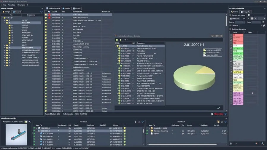 Il PDM Data&Drawings facilita il passaggio dal vecchio al nuovo